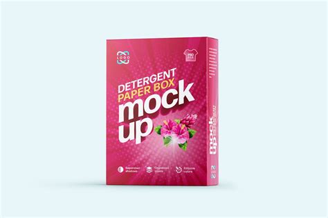 Detergent Box Packaging Mockup Set Premium And Free Psd Mockup Store