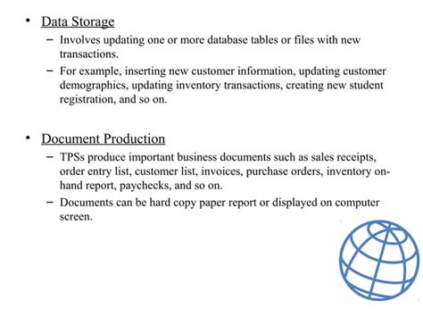 Transaction Processing System Ppt Databases Computer Software And Applications
