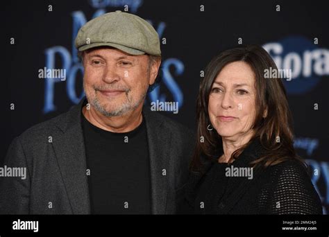 Actor Comedian Billy Crystal And His Wife Janice Pose Together At The