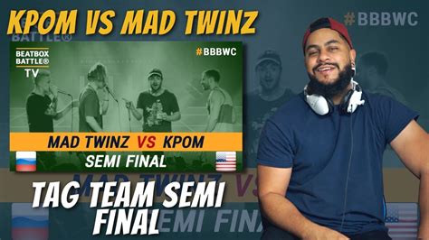 Kpom Vs Mad Twinz 5th Beatbox Battle World Championship Reaction