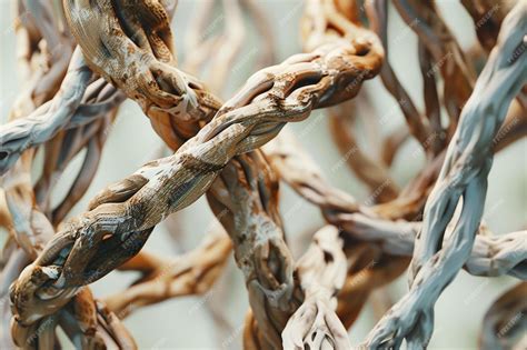 Premium Photo Interwoven Vines Of Different Skin Tones Octane Re