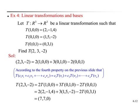 Linear Transformations And Matrices Pdf