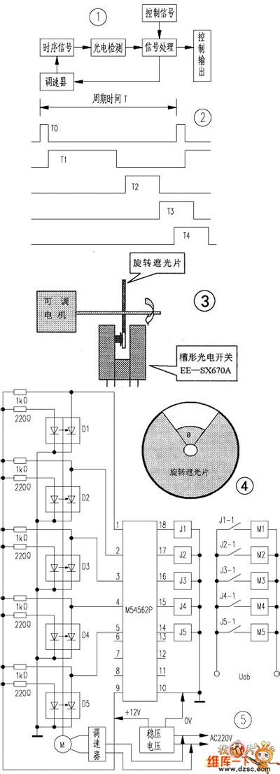 Simple Programmable Adjustable Timing Sequence Controller Circuit