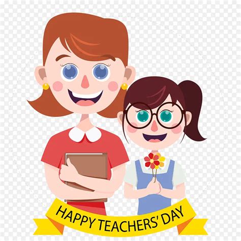 卡通女教师和女学生矢量png图片素材下载图片编号qrmgvlla 免抠素材网