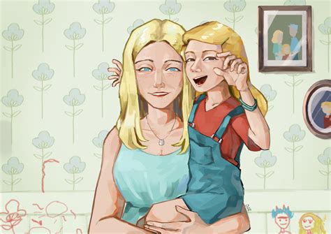 Safebooru 2girls Absurdres Aged Down Aqua Dress Beth Smith Blonde