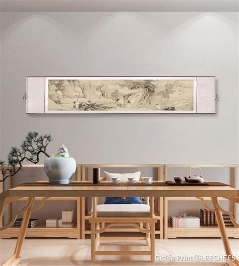 Scroll Of The Daoist Inner Alchemy Red Crowned Cranes Horizontal