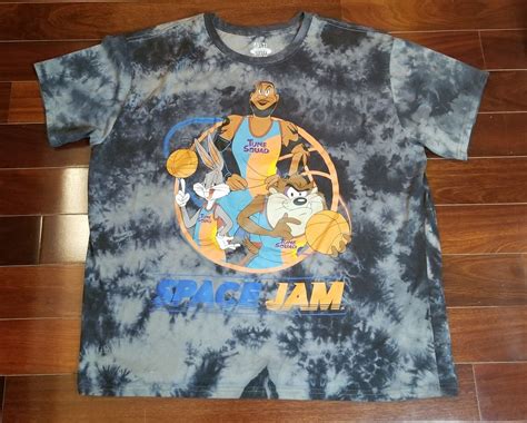 Space Jam New Legacy Tune Squad Tie Dye T Shirt Men 3xl Lebron James