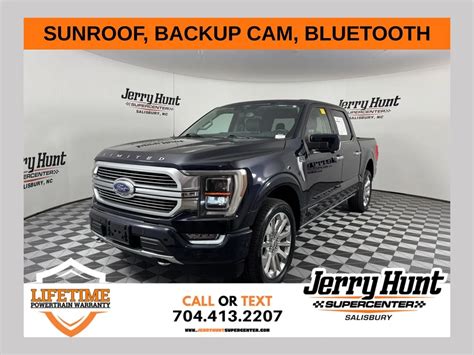 Used 2021 Ford F 150 Limited For Sale In Salisbury Nc At Jerry Hunt
