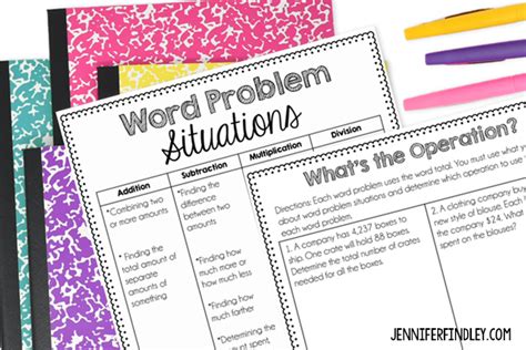 Keys Words For Solving Word Problems Solving Word Problems Without