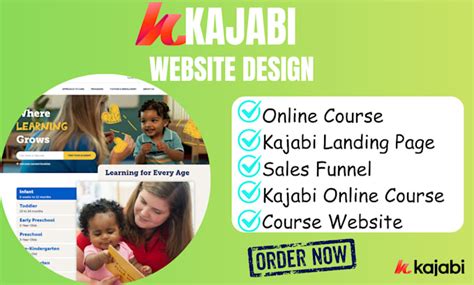 Design Kajabi Website Kajabi Online Course Kajabi Landing Page Kajabi