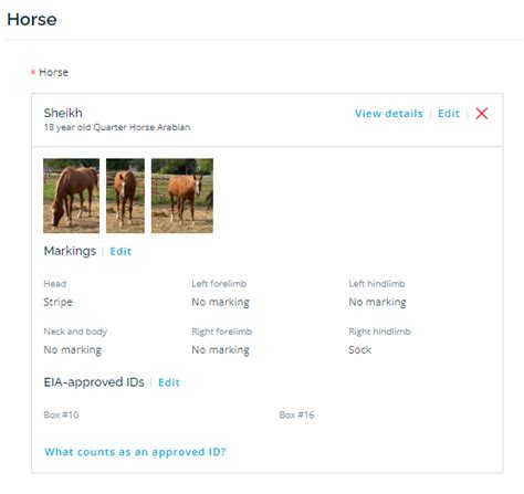 What Ids Will Display On An Eia Coggins Test Certificate Globalvetlink