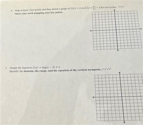 solved 4 map at least 3 key points and then sketch a graph