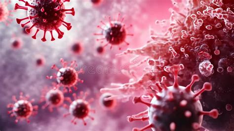 3d Illustration Of Bronchitis Caused By Viral Infection With Inflamed