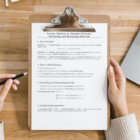 Finding Extrema And Intervals Of Increase And Decrease Calculus Derivative