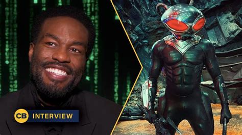Aquaman 2 Yahya Abdul Mateen Ii Teases Bigger Black Manta Role