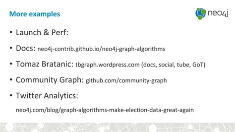 Practical Graph Algorithms With Neo4j Ppt