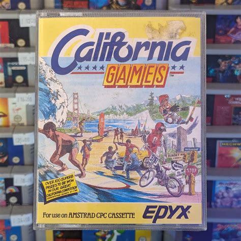 California Games Amstrad Cassette Double Buy At Retro Sect