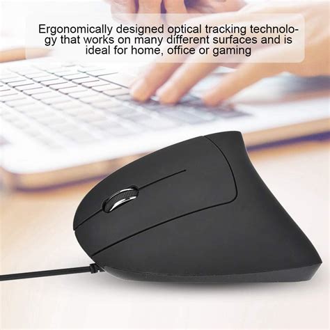 Wendry Usb Verticalwired Version Left Handed Optical Mouseuniversal