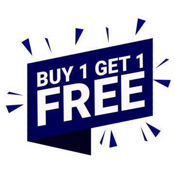 Buy 1 Get Free Vector Buy 1 Get 1 Free Promotion Marketing Png And