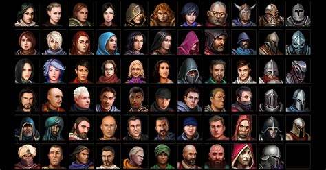 Character Avatar Icons 2d Icons Unity Asset Store
