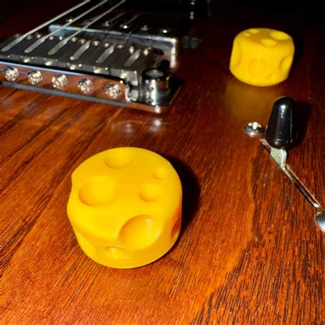 Vol And Tone Set Cheese Guitar Knobs Custom Guitar Knobs Reverb