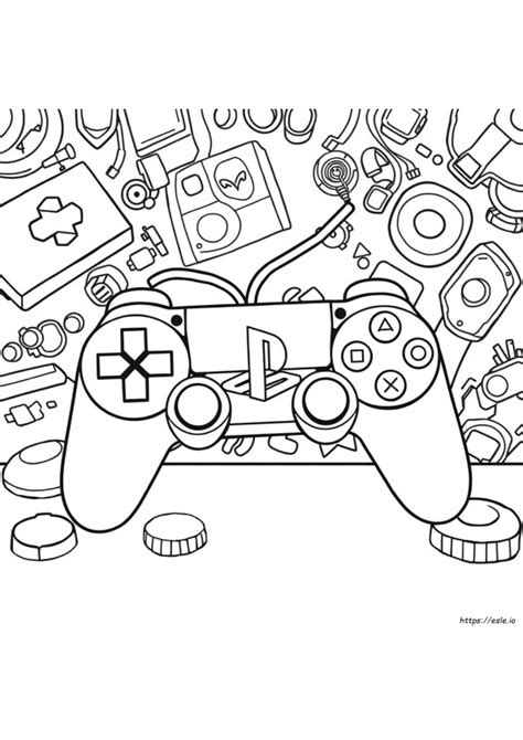 Playstation Ausmalbilder