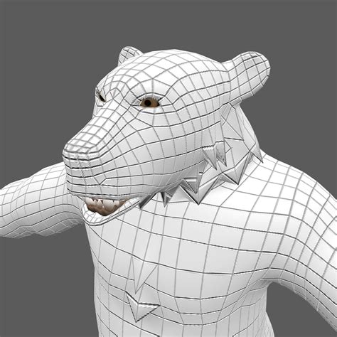 Nsfw Adult Anthro Bear 3d Model 10 Blend Free3d