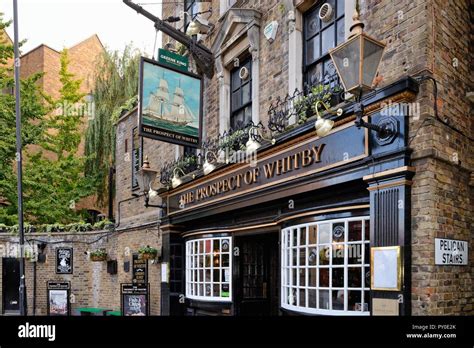 Exterior Of The Prospect Of Whitby Pub In Wapping East London England