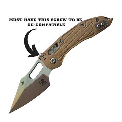 Sonic Brass Scales For The Microtech Stitch Original Goat