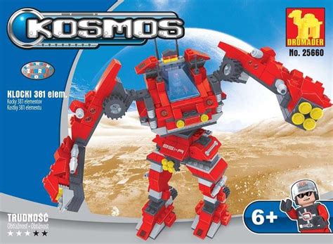 Dromader Kosmos Klocki Transformujący Samochód Dromader Sklep