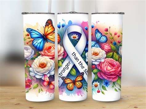 Cancer Comes In Many Colors Awareness Ribbon Lung Cancer Stronger Than