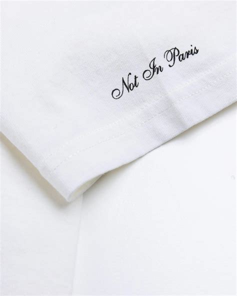 Loulou Paris X Highsnobiety T Shirt White Highsnobiety Shop