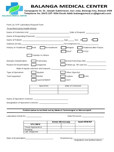 Gene Xpert Form Pdf
