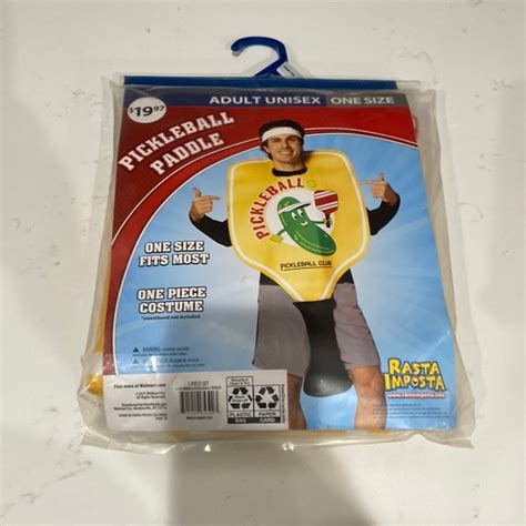 Rasta Imposta Other Pickleball Paddle Halloween Costume One Size