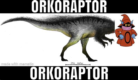 Orkoraptor Rprehistoricmemes