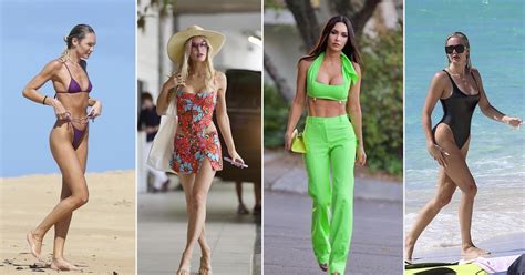 Candice Swanepoel Disfrutó De La Playa En Brasil Joy Corrigan Hizo