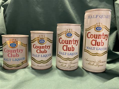 Country Club Malt Liquor Cans 8 Oz 12 Oz And 16 Oz Cans Etsy
