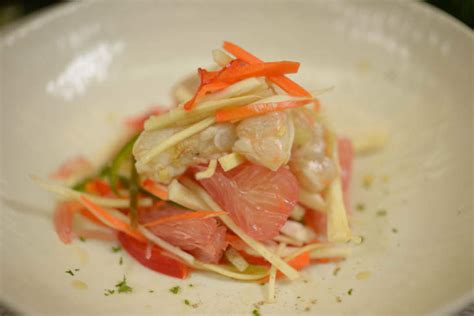 Salad Of Young Ubod And Pomelos Online Recipe The Maya Kitchen