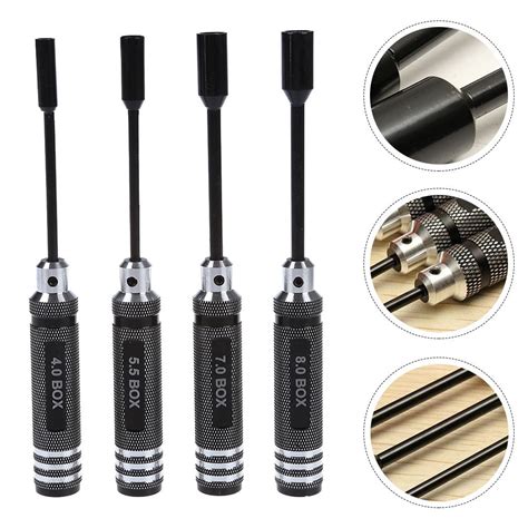 Pamingono Nut Driver Socket Set 4pcs Screw Driver Set For Car Boat 19