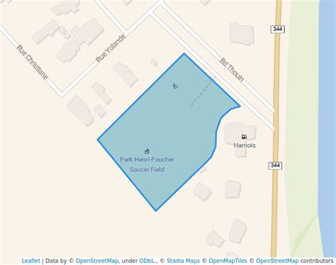 Park Henri Foucher In Lassomption Map And Routes