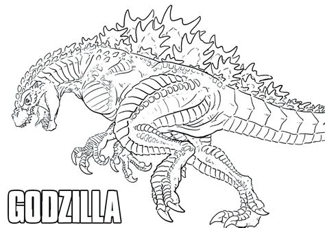 Desenhos Do Godzilla Para Colorir Desenhos Para Imprimir Grátis
