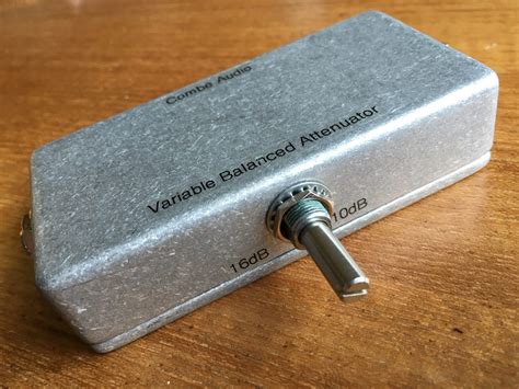 Variable Balanced Attenuator Coombe Audio