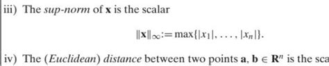 Solved 6 Prove That The L1 Norm ∥⋅∥1 And Sup Norm ∥⋅∥∞ In