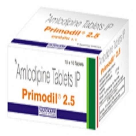 Primodil 2 5mg At Best Price In Jammu By Medley Pharamaceuticals Pvt