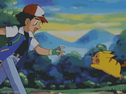  Friendship Pikachu Ash Animated  On Er
