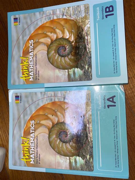 Sec 1 Math Text Book Hobbies And Toys Books And Magazines Textbooks On