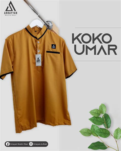 Ini Adalah Penampakan Koko Umar Ar Rayyan Muslim Wear