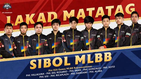 Support Sibol Mlbb Team At The 31st Sea Game And Win Exclusive Merch