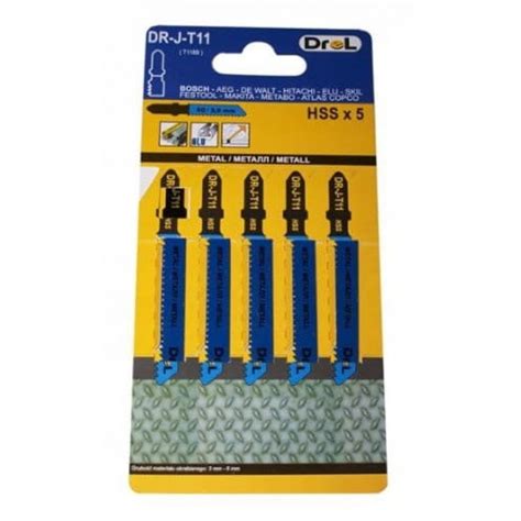 5 Hojas De Sierra De Calar Hss Para Metal Largo 76mm Passive Es