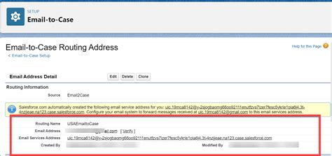 Set Up Email To Case In Salesforce
